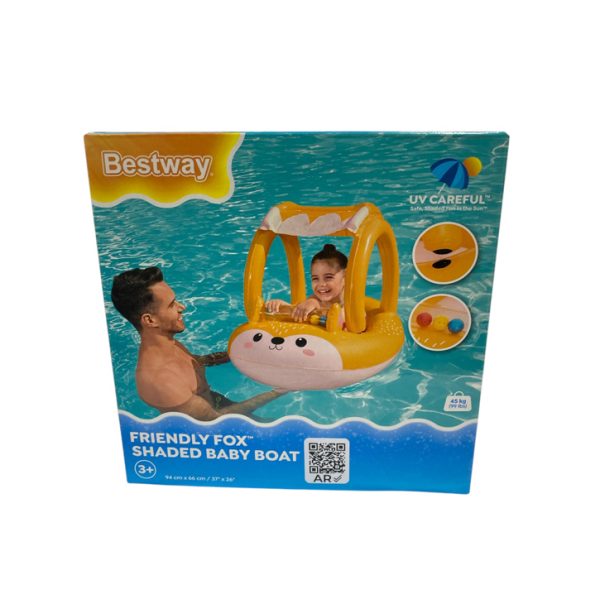 Asiento inflable zorro 94 cm art.34168 - Milenium Import